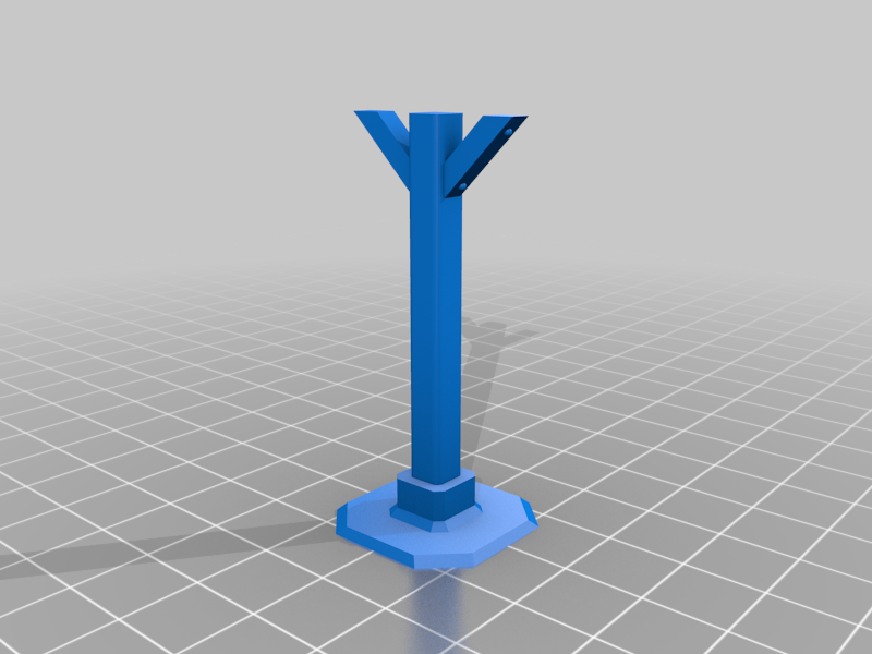 Wooden pole tile (28mm scale) by Pyroken | Download free STL model ...