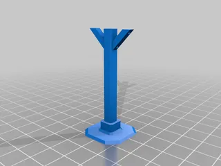 Wooden pole tile (28mm scale) by Pyroken | Download free STL model ...