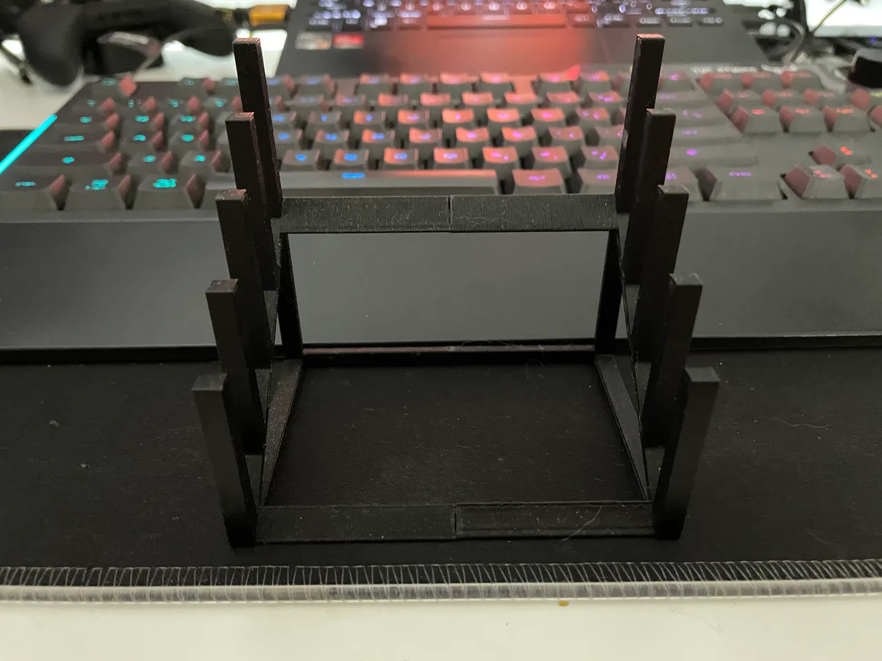 Stream deck MK2 face plate stand/holder by Bluefredcow01 | Download ...
