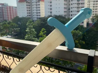 Toy sword by Garalt Hendrowise | Download free STL model | Printables.com