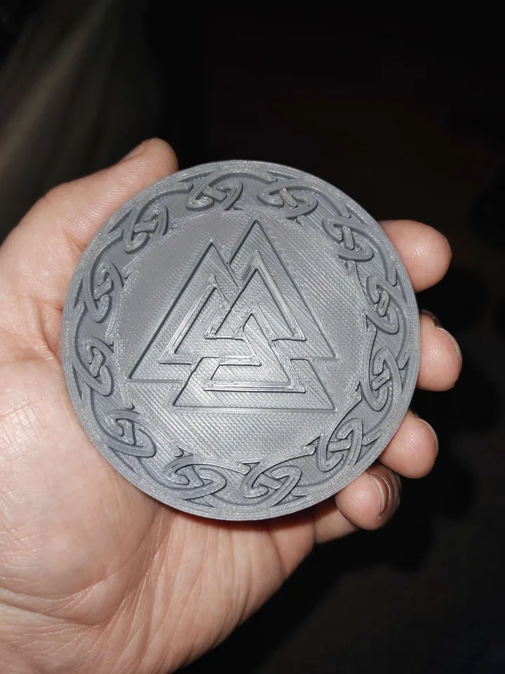 Valknut with Celtic knots by Aurokon | Download free STL model ...