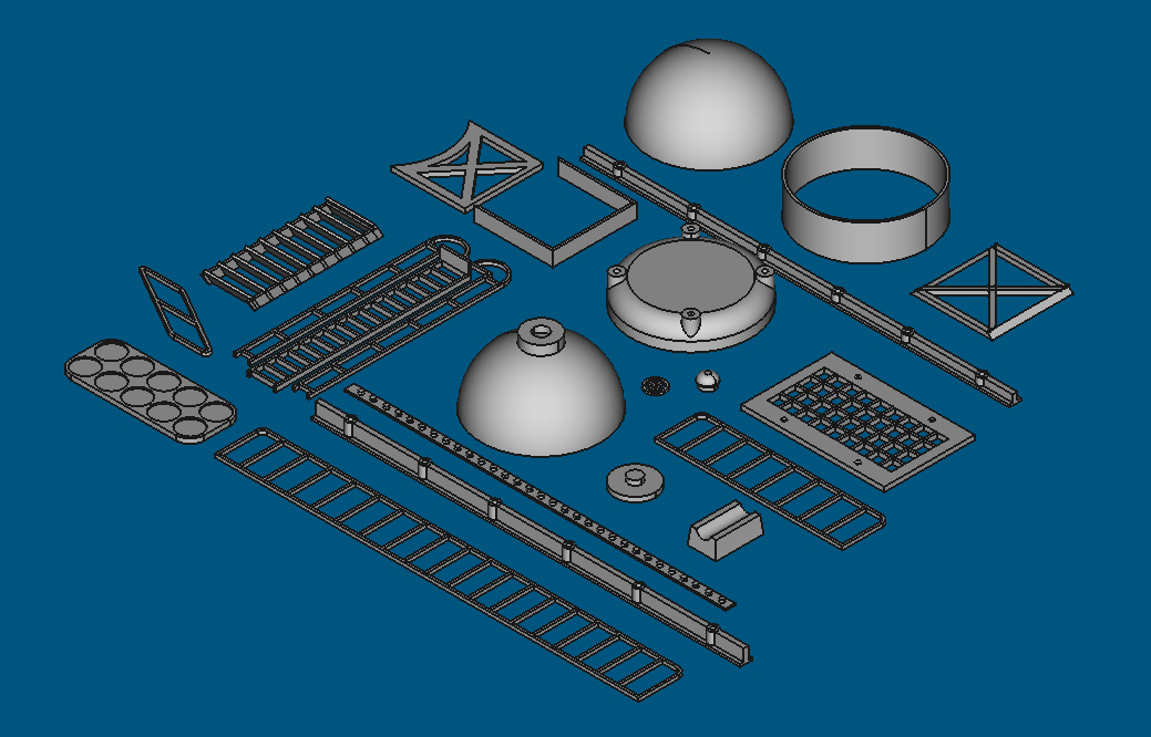 Tabletop Wargame Terrain: Refinery by chipworker | Download free STL ...