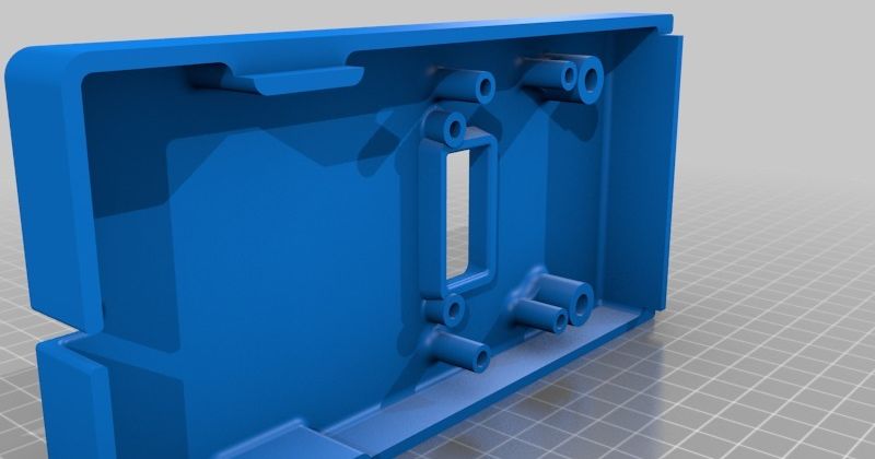 Filastruder V2 Rear Cover for Stall Protection Board by hnzxdv ...