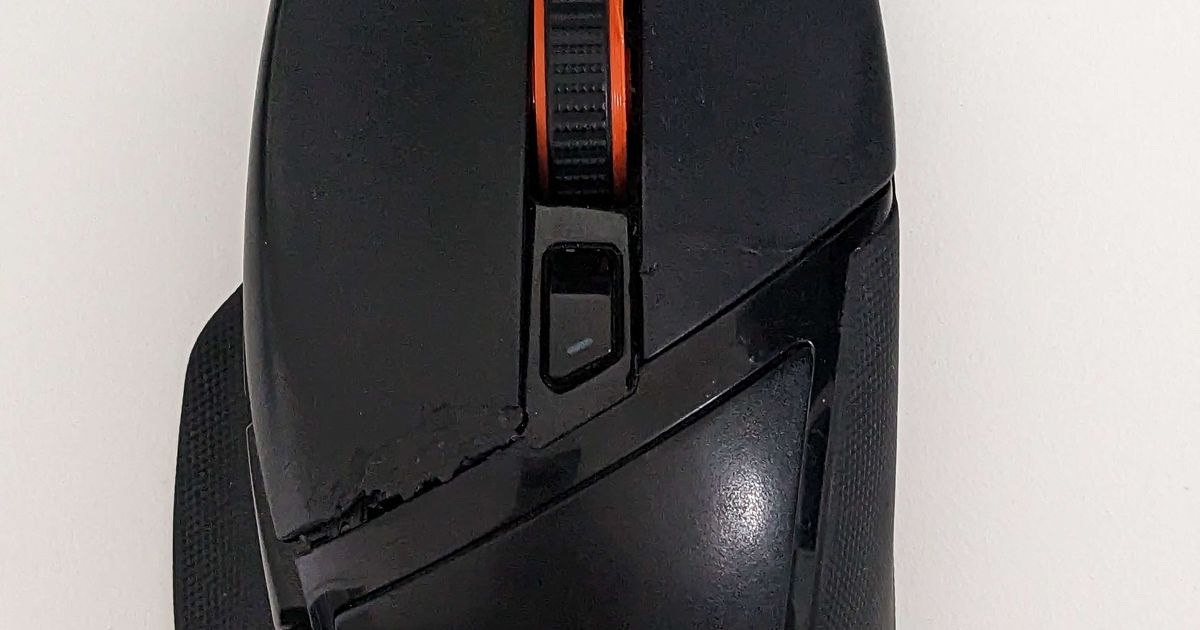 Razer Basilisk X Hyperspeed scroll wheel replacement by Straws ...