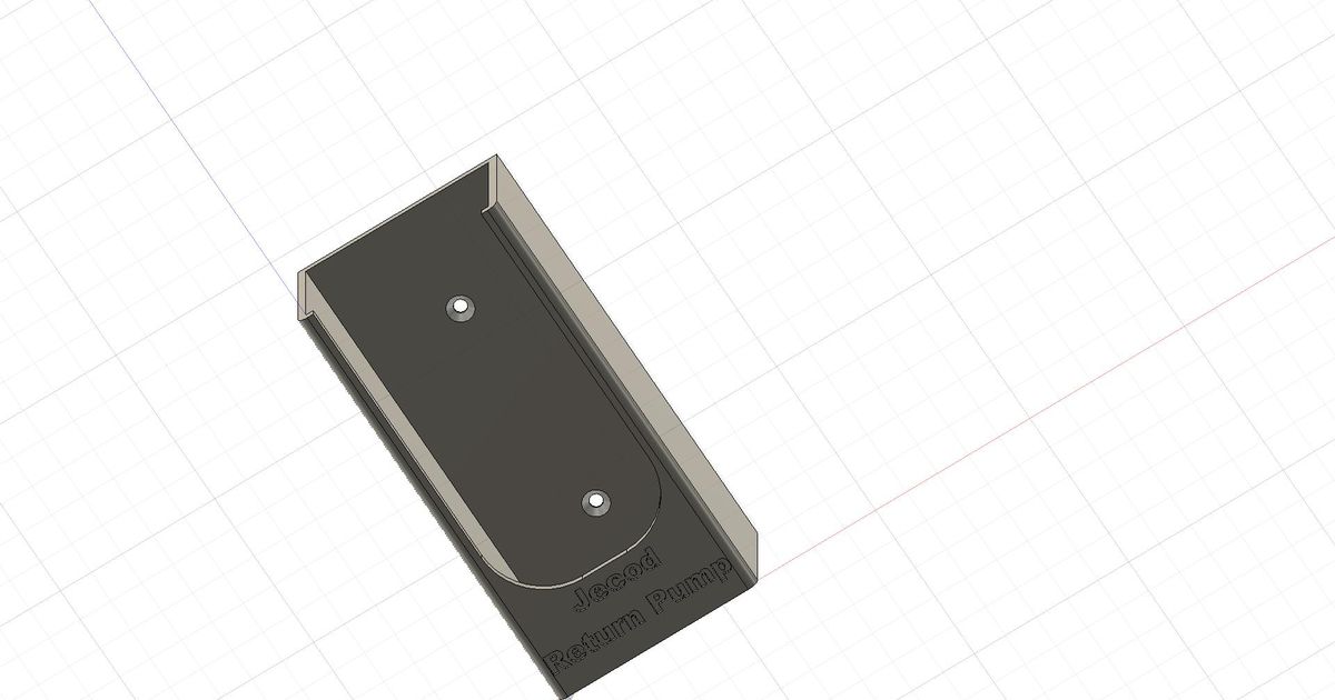 Jecod DCP-8000 Power Brick Mount by Tom Smith | Download free STL model ...