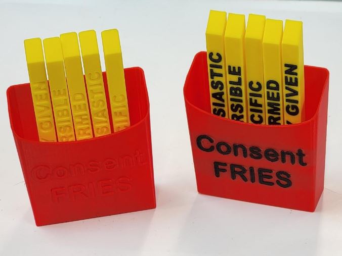 Consent Fries for MMU by Beehphy | Download free STL model | Printables.com