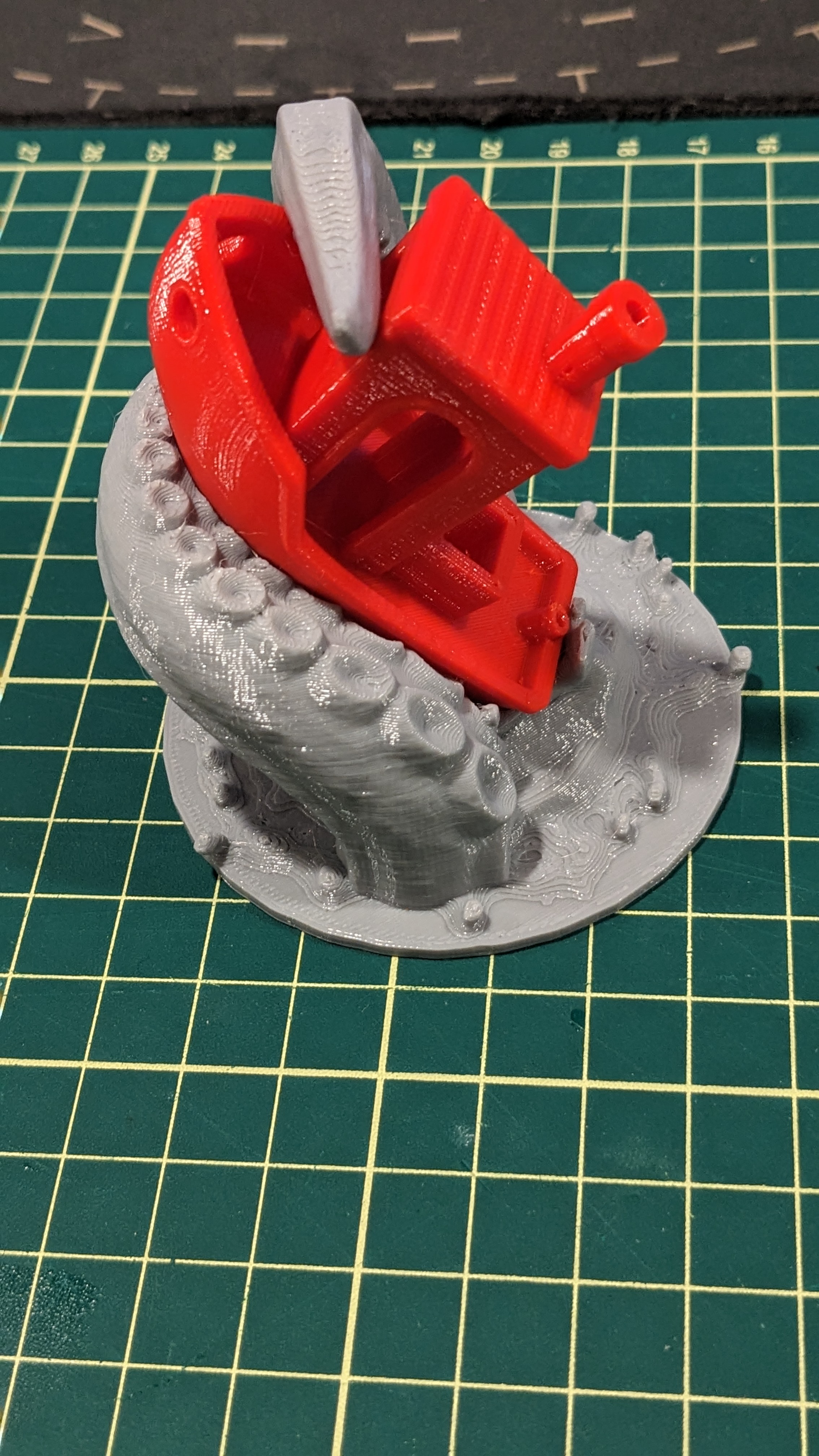 Benchy (Kraken Attack Edition) by jtav1 | Download free STL model ...