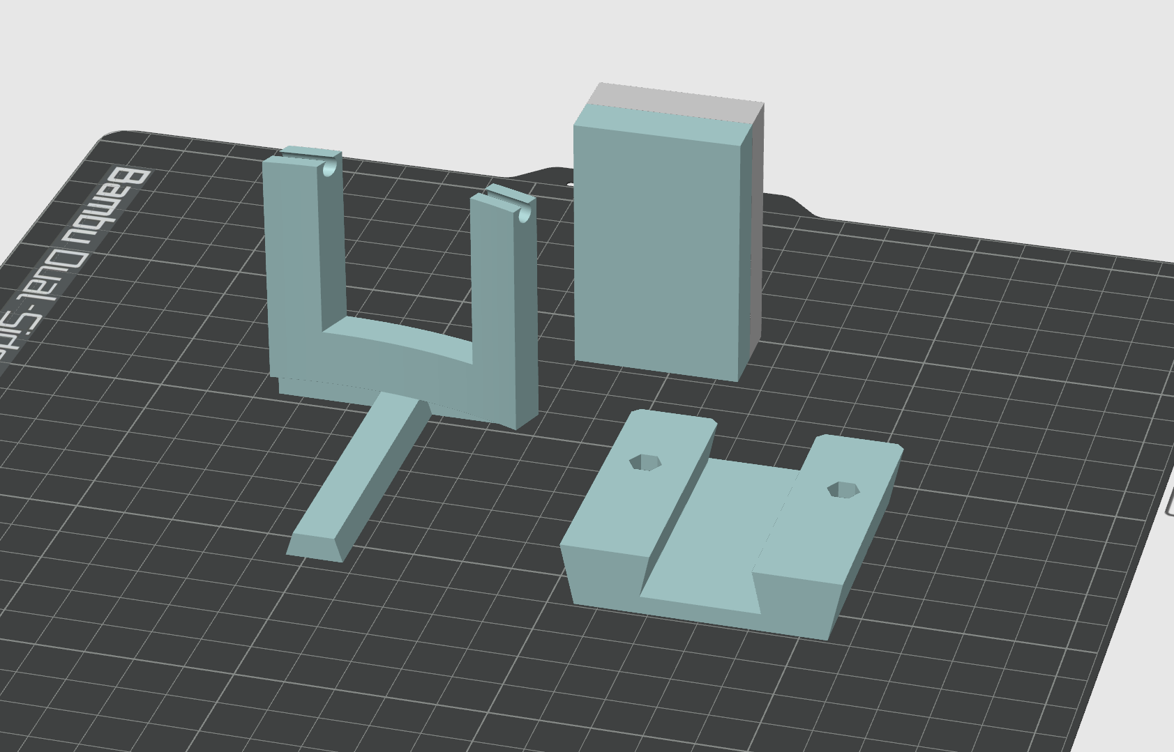 Detachable Bambu X1 side mounted spool holder by WHowe China | Download ...