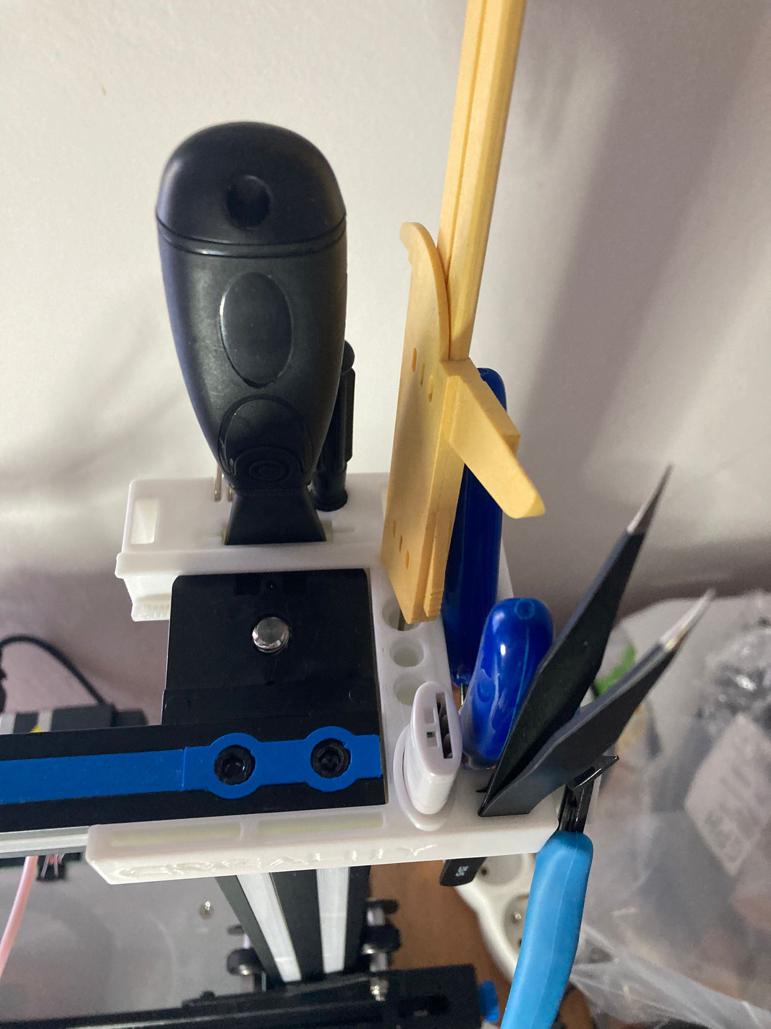Ender 3 V2 dual Z tool holder 60mm by Zizacek | Download free STL model ...