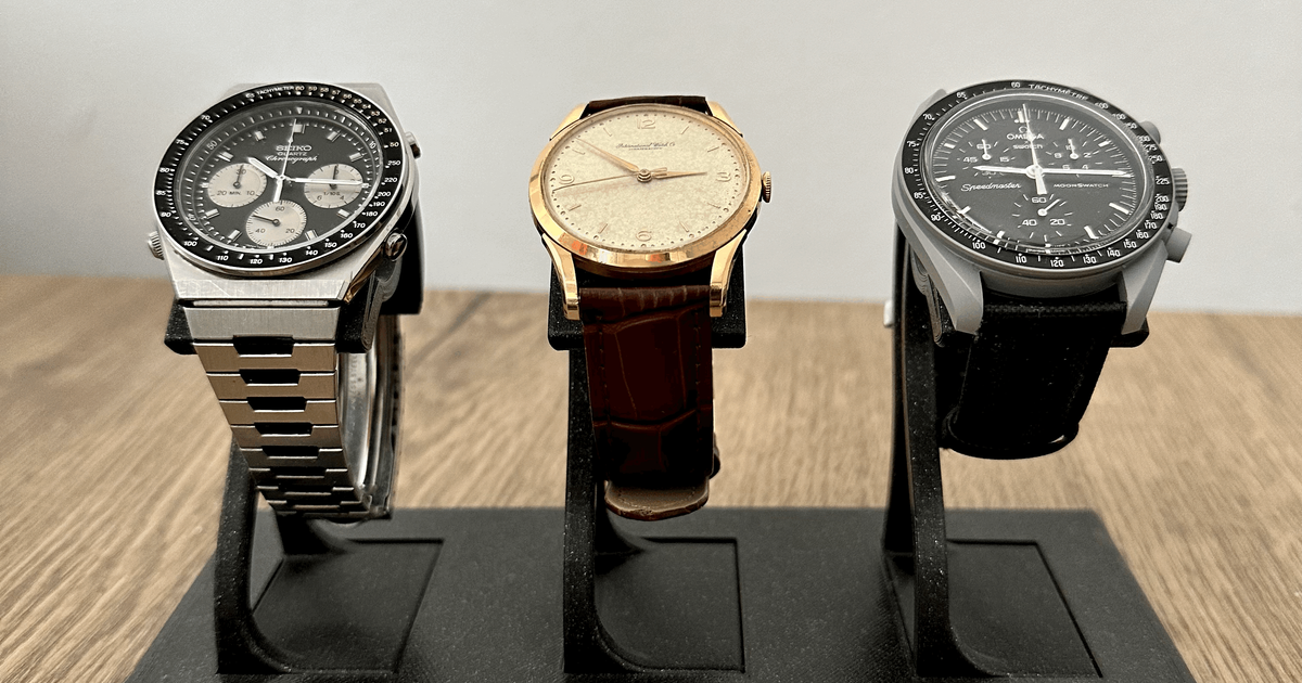 3 Watches Base for Watch Stand "The Knight" by RoyBa | Download free ...