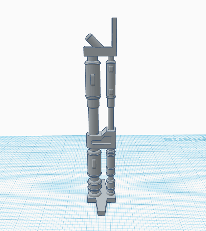 Ramp strut replacement part by elemental_crafting | Download free STL ...