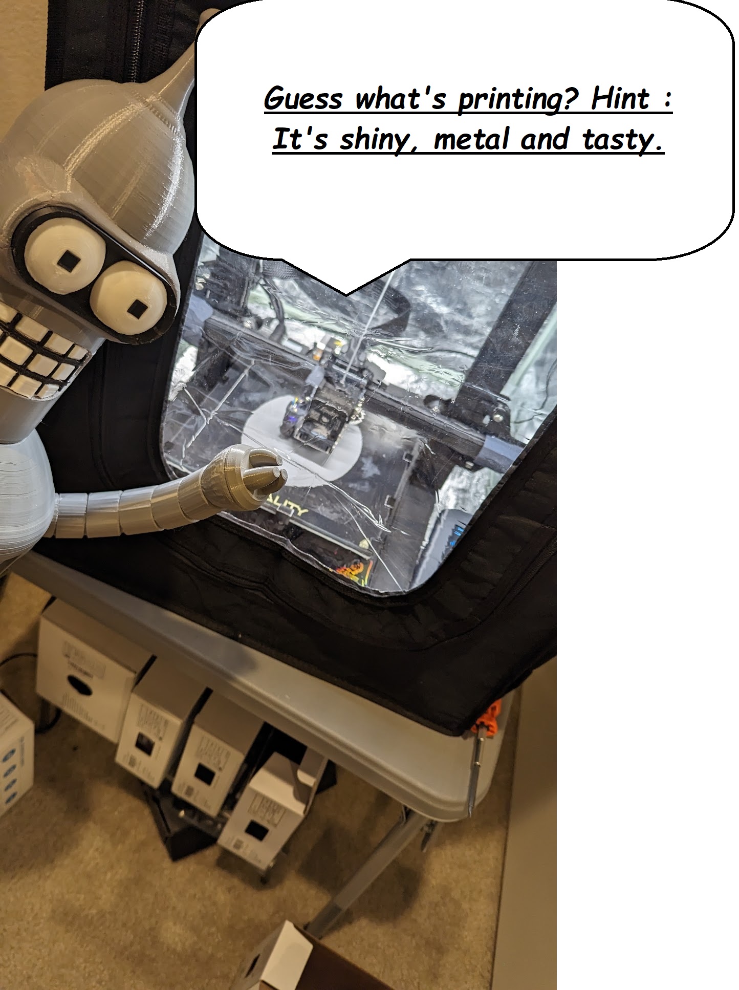 Bender non-mmu remix by EDGeProjects | Download free STL model ...