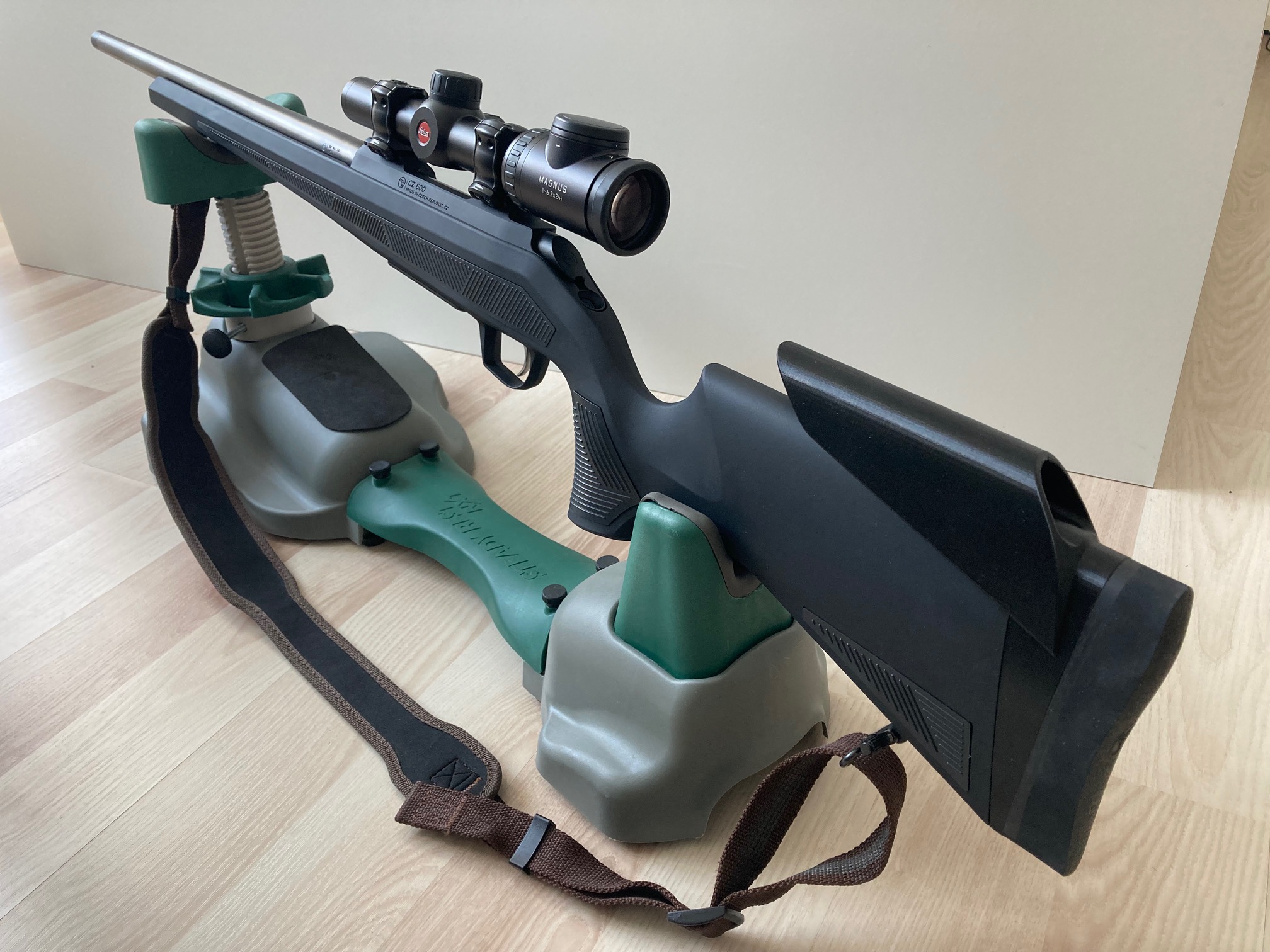 CZ 600 Alpha custom cheek riser by The FuZZ | Download free STL model ...