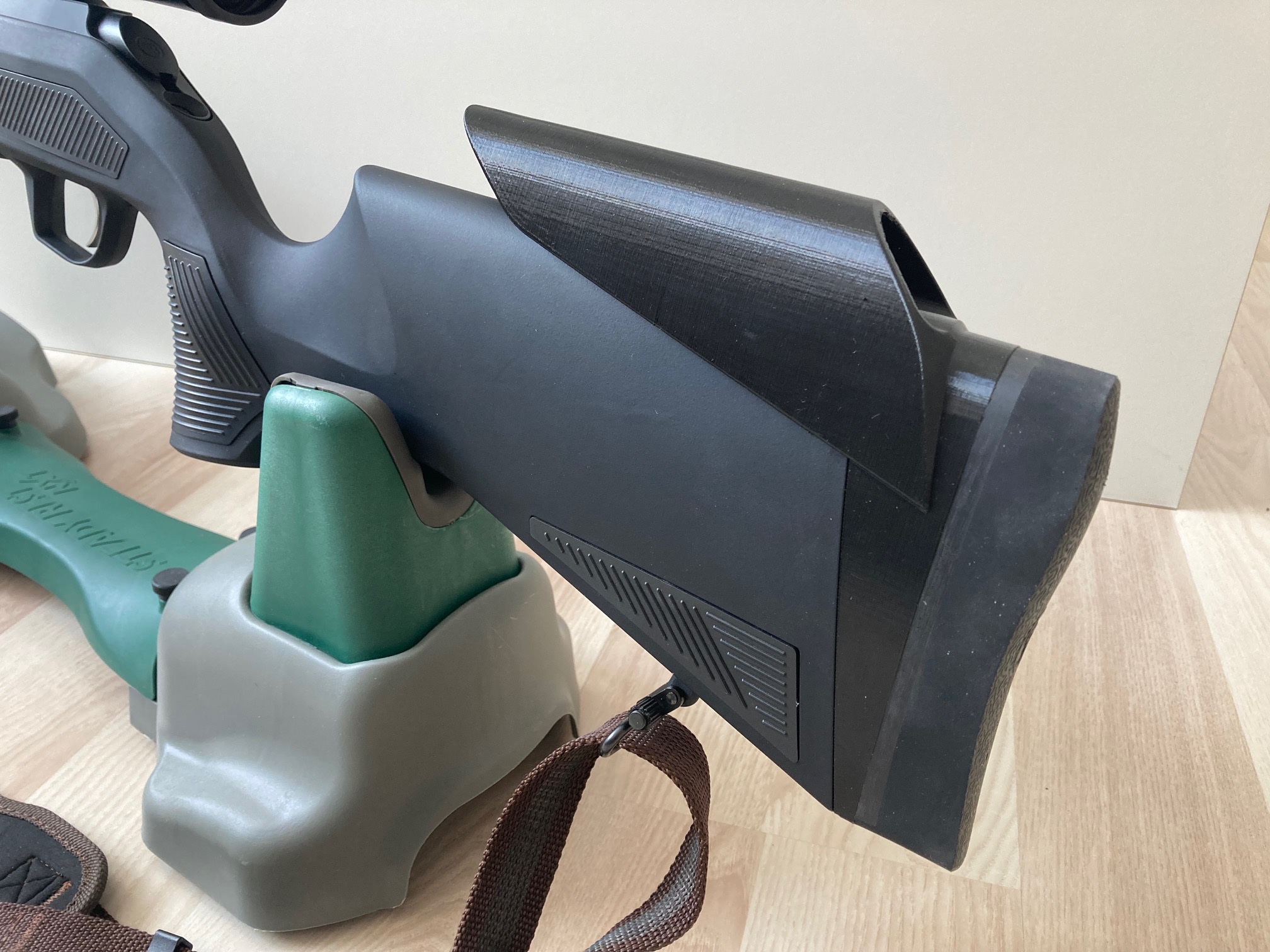 CZ 600 Alpha custom cheek riser by The FuZZ | Download free STL model ...