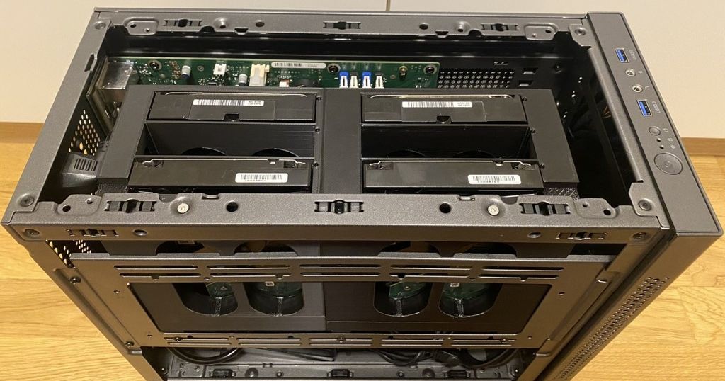 HDD hotplug cage 6 bay for Supermicro Backplane BPN-SAS-823T by Lush ...