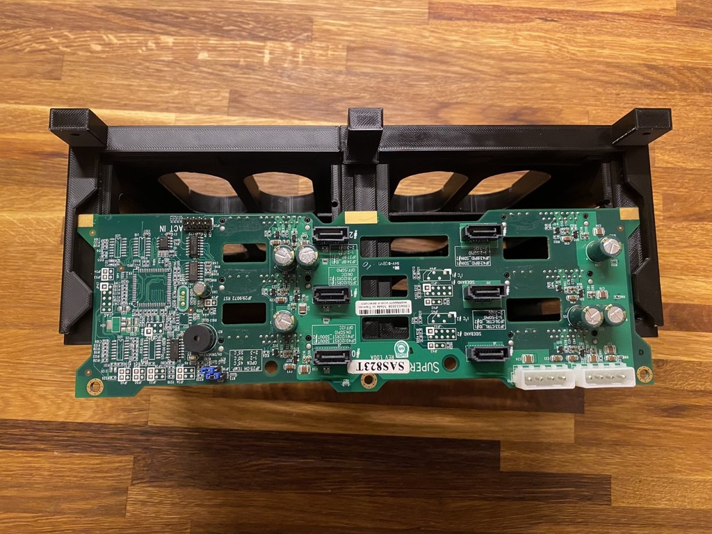 HDD hotplug cage 6 bay for Supermicro Backplane BPN-SAS-823T by Lush ...