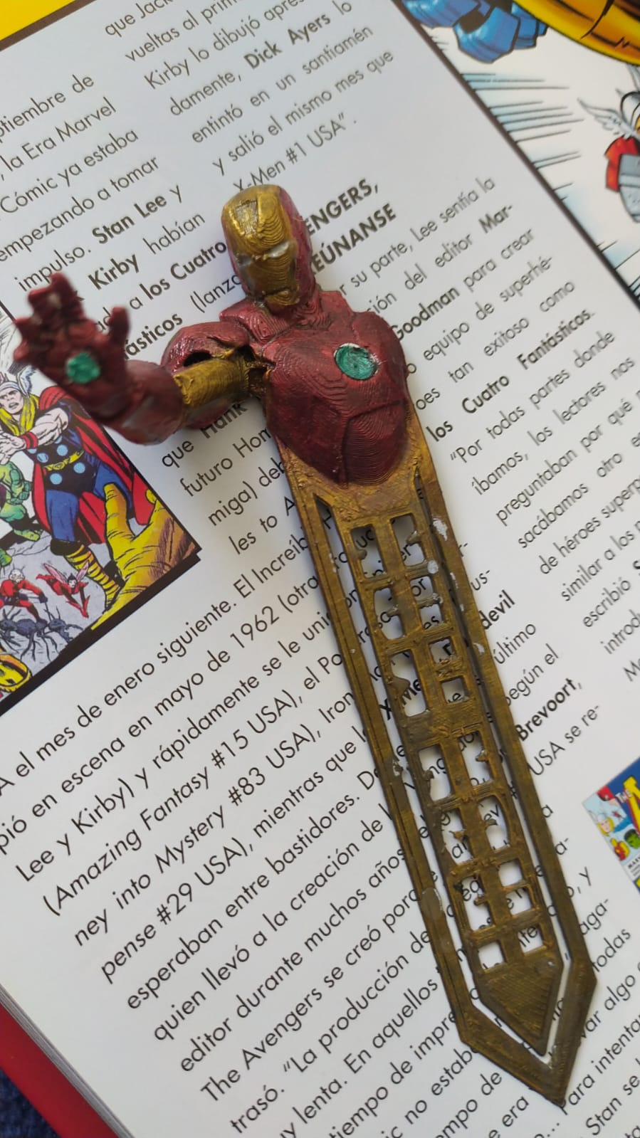 Iron Man Bookmark by Pablo Diarte | Download free STL model ...