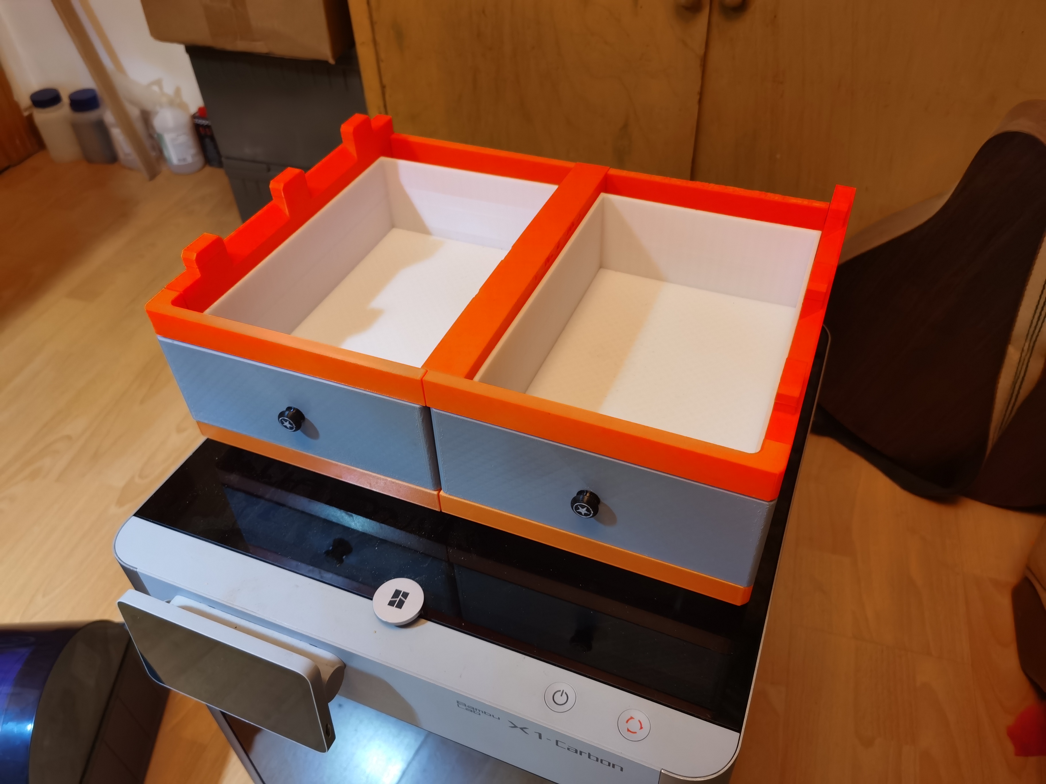 put on the printer Bambu AMS drawer Stand by chenwei | Download free ...