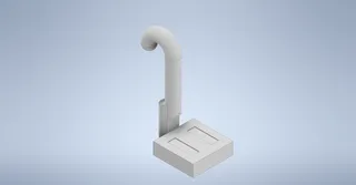 Desk hook by chuckr | Download free STL model | Printables.com