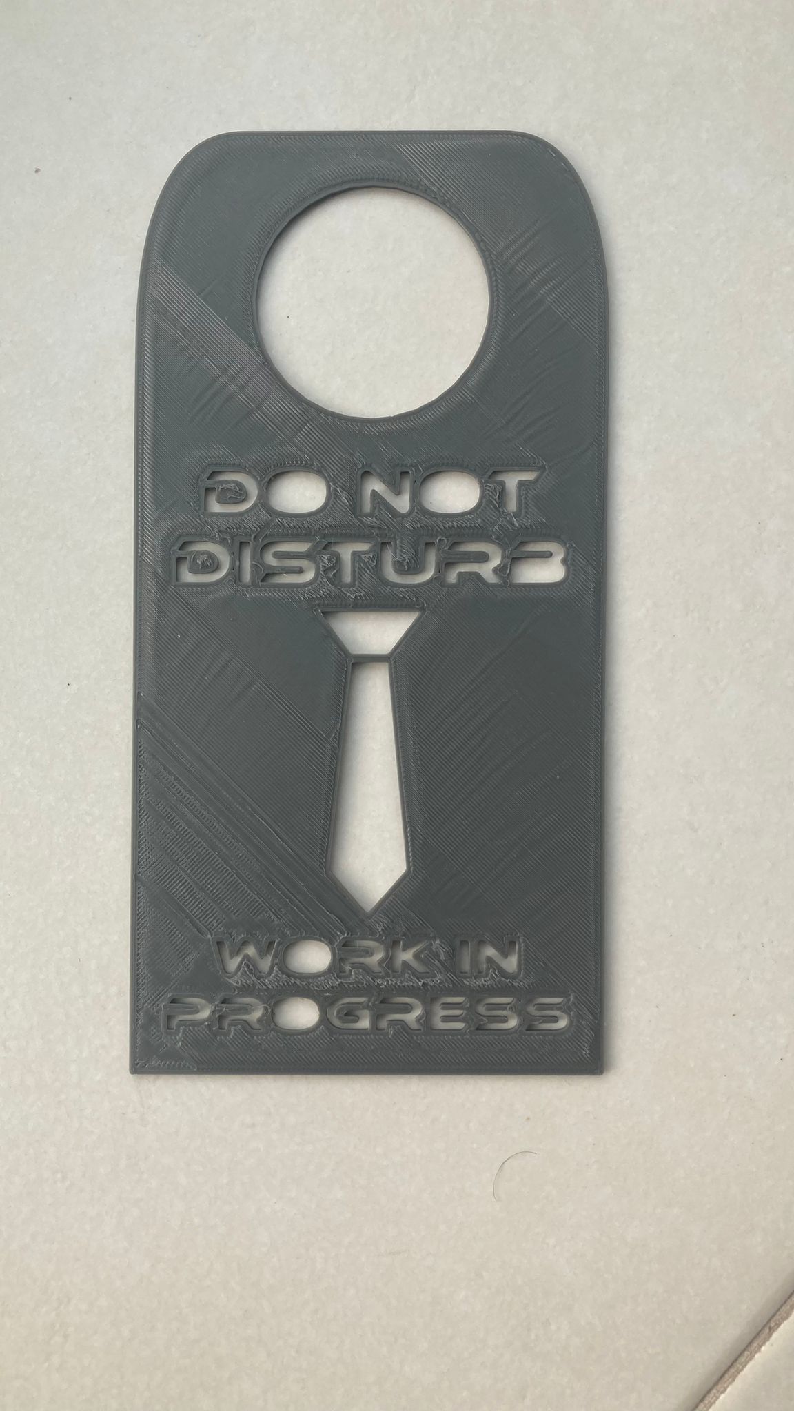 Hotel Do not disturb sign by Dmax_05 | Download free STL model ...