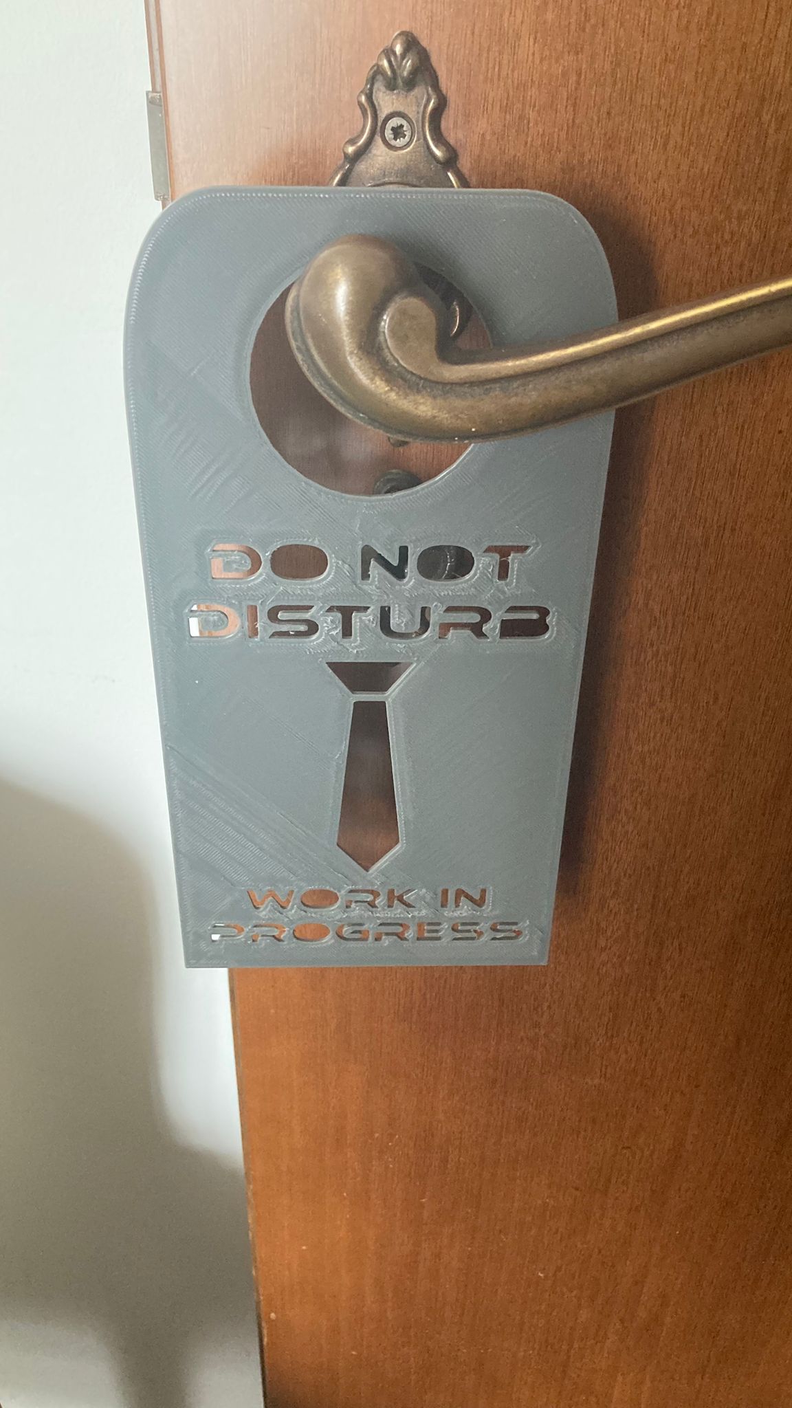 Hotel Do not disturb sign by Dmax_05 | Download free STL model ...