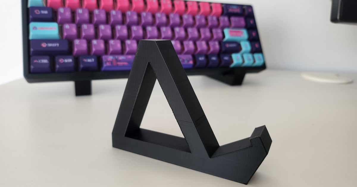 Mechanical Keyboard Display Stand by joelcoster | Download free STL ...