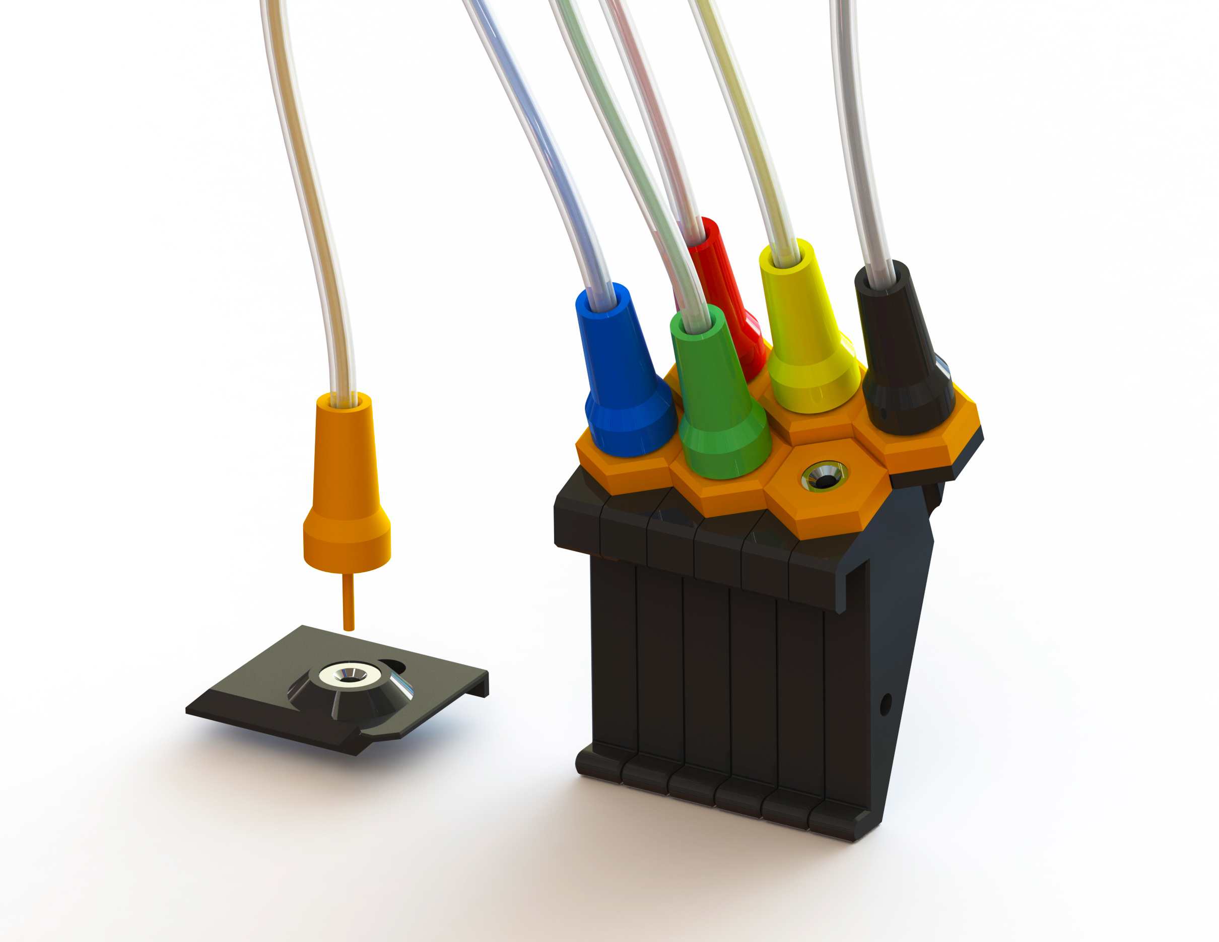 Magnetic Reverse Bowden System by DocWeebl | Download free STL model ...