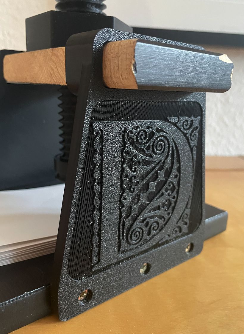 Mini Book Press von Dizzelowski | Kostenloses STL-Modell herunterladen ...