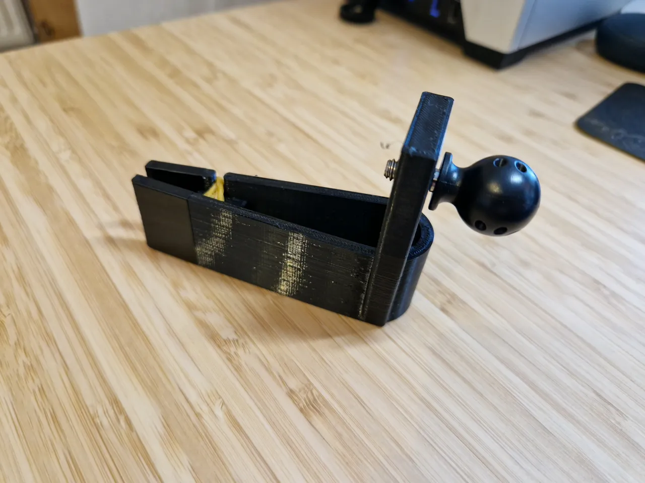 C200 webcam Under-monitor Mount by Vin | Download free STL model ...