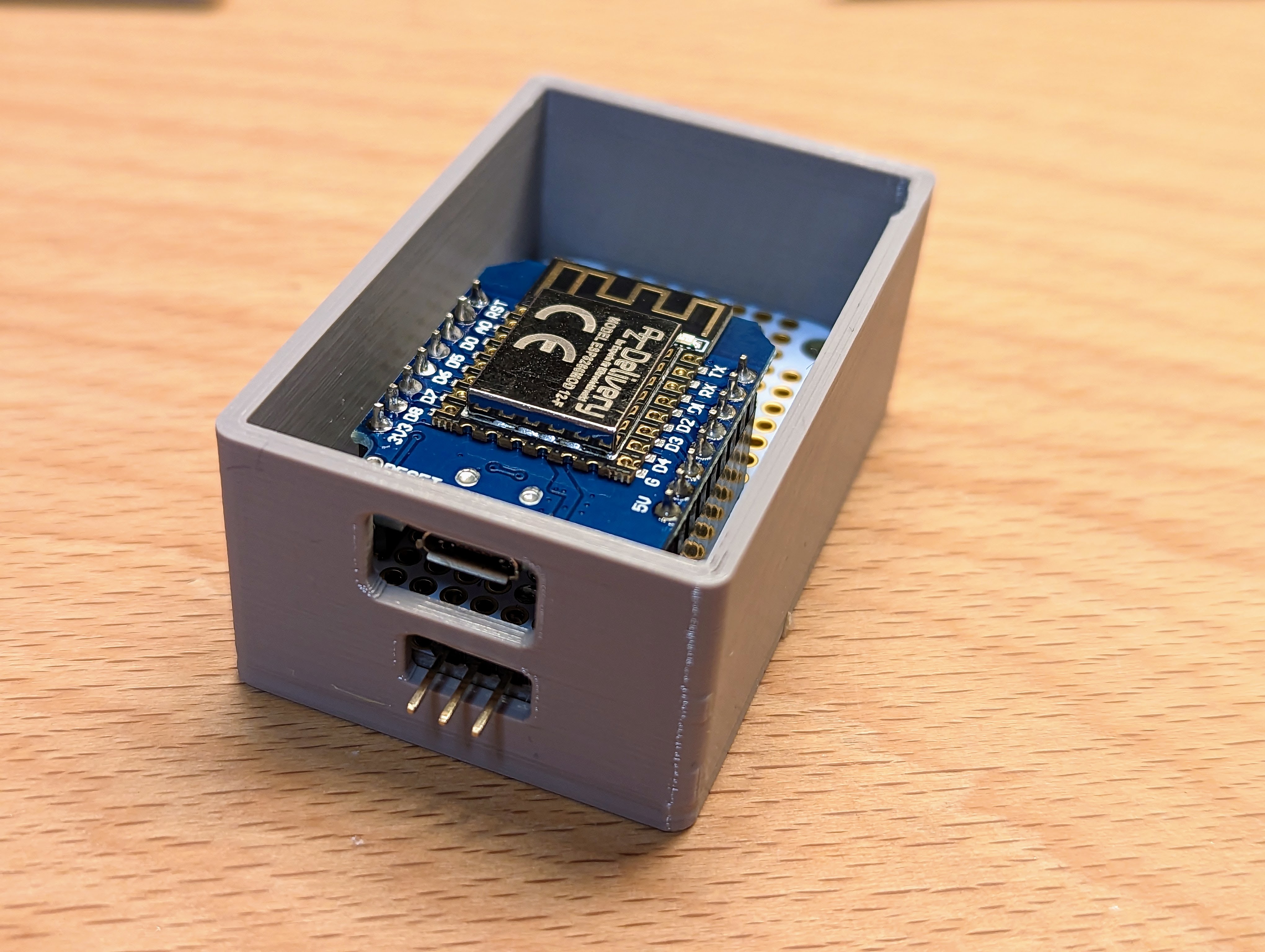 ESP8266 D1 Mini Case With Perma proto small Mint Tin Size By Timn