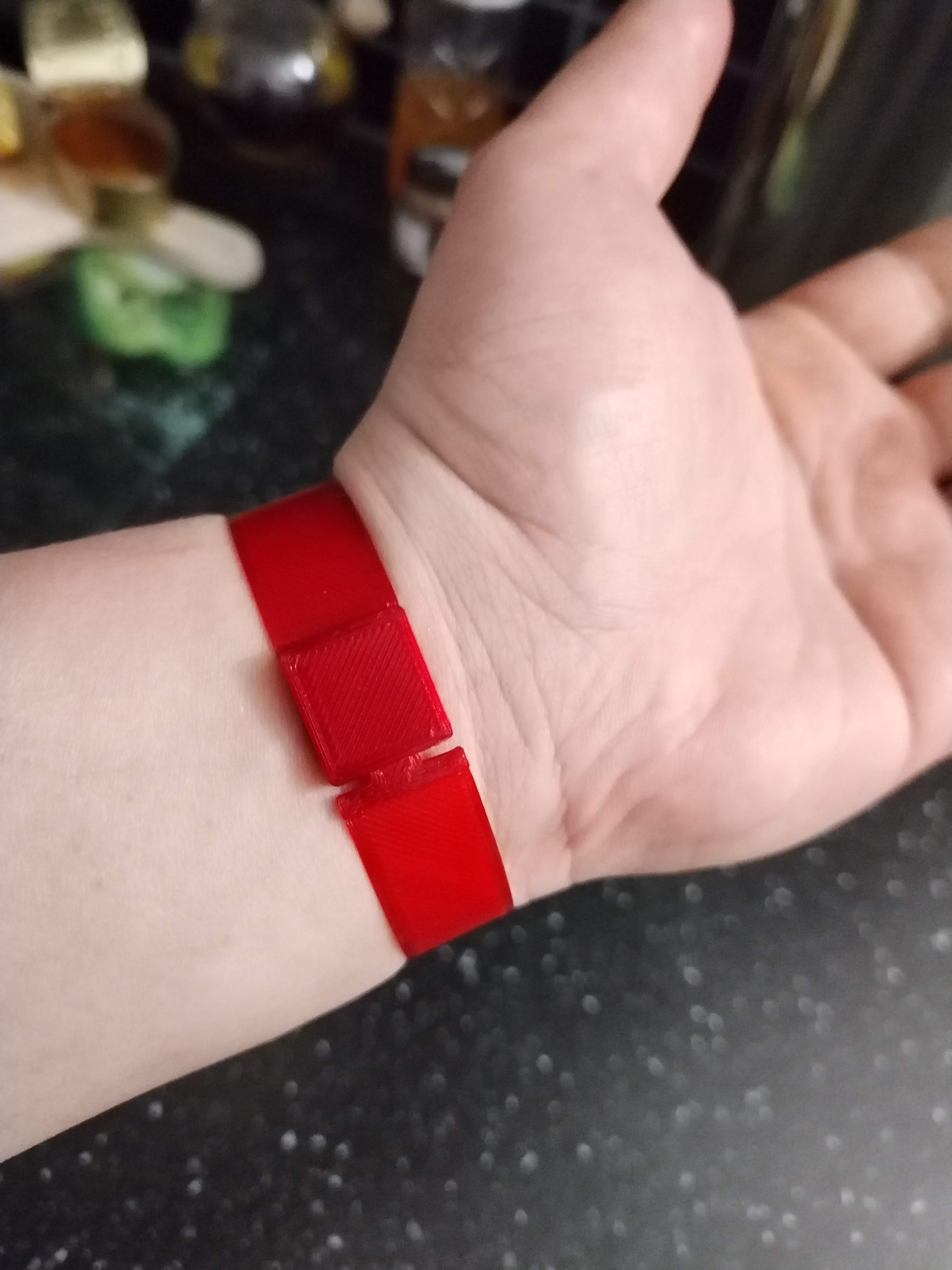 Wrist lockable stripe / Event entrance plastic bracelet by Petr Soukal ...