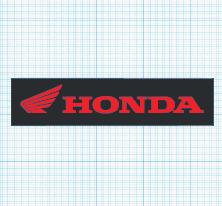 Honda Motorcycle Logo Keychain By Michal Janout Download Free STL honda-motorcycle-logo-keychain-by-michal-janout-download-free-stl