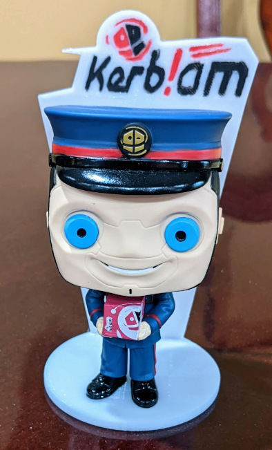 Kerblam Man Funko Pop! Figure Stand by Mark Hall | Download free STL ...