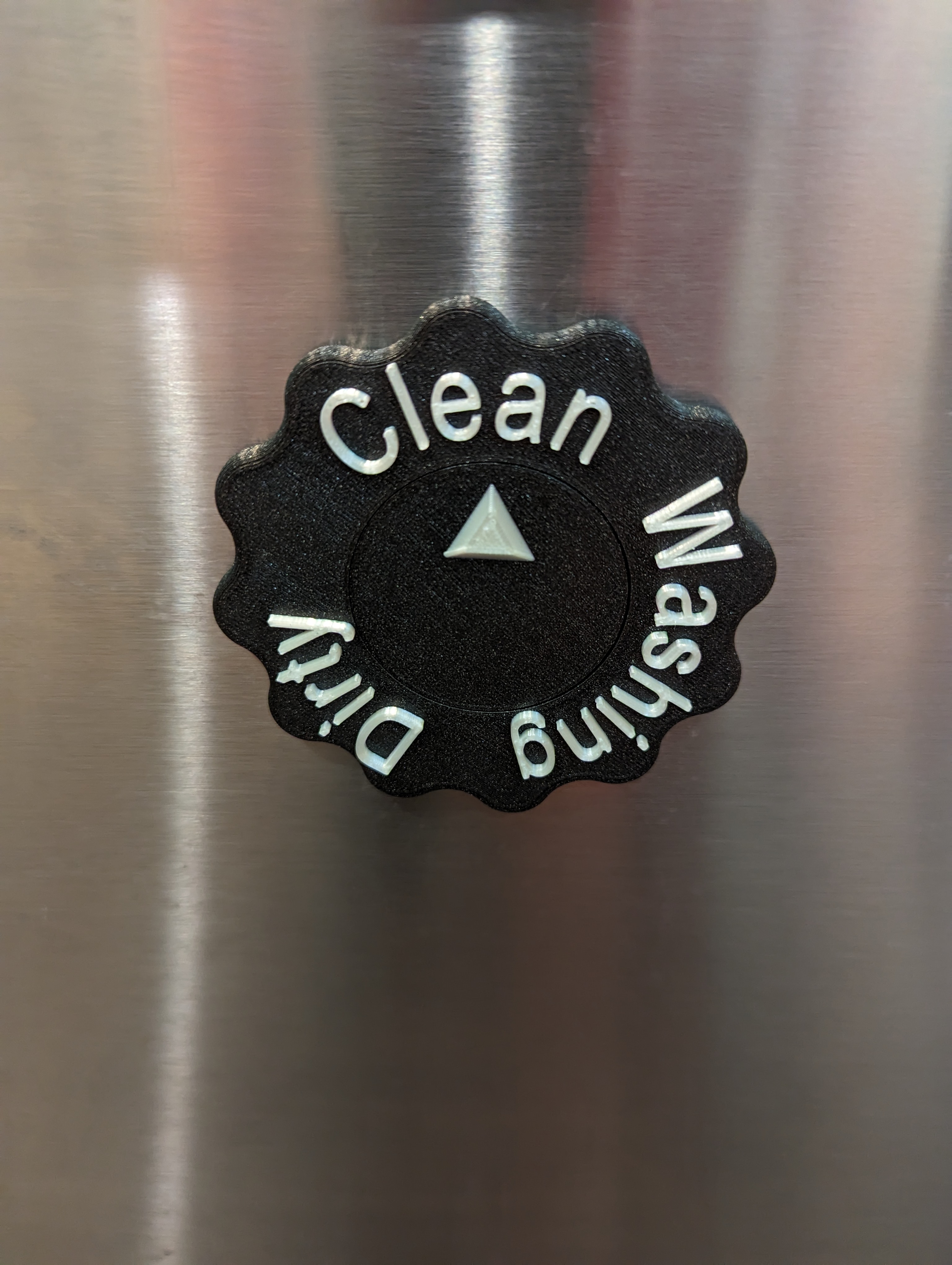 Print-in-Place Rotating Dishwasher Status Indicator by greg.giem ...