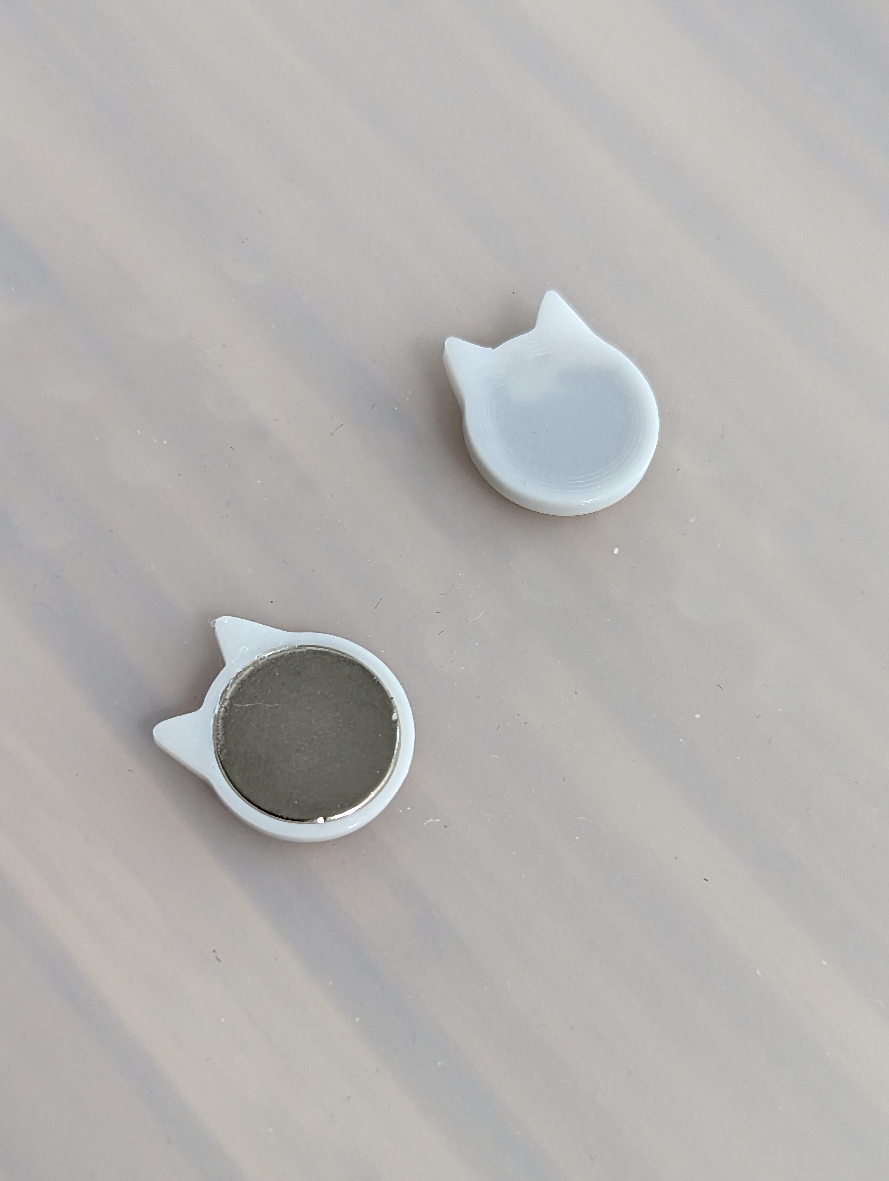 Cat Magnet Earrings by Xtagon | Download free STL model | Printables.com