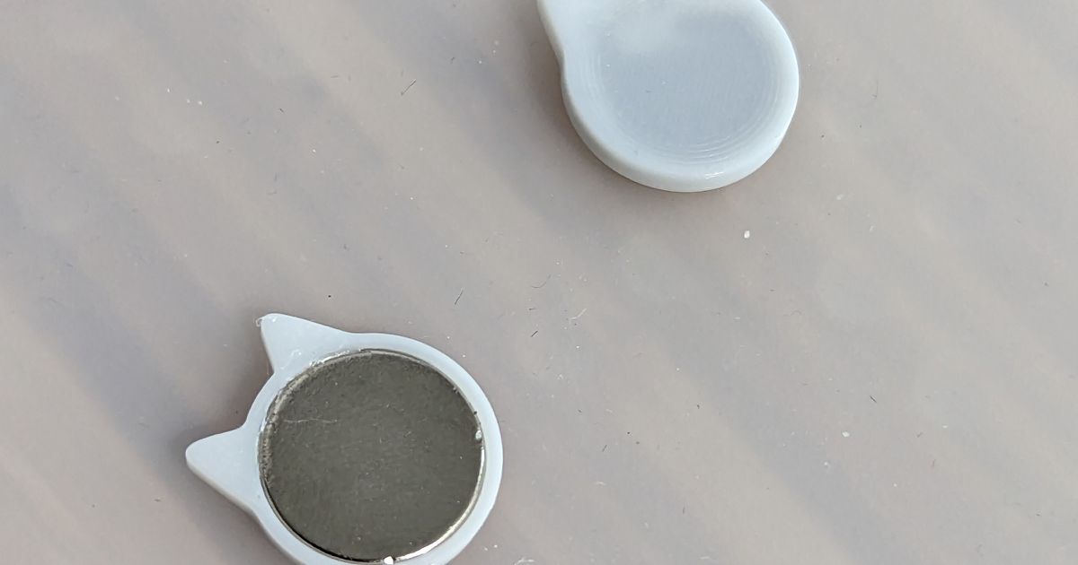 Cat Magnet Earrings by Xtagon | Download free STL model | Printables.com