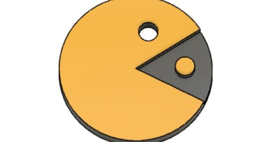 Shopping pac-man coin by Paradox1312 | Download free STL model ...