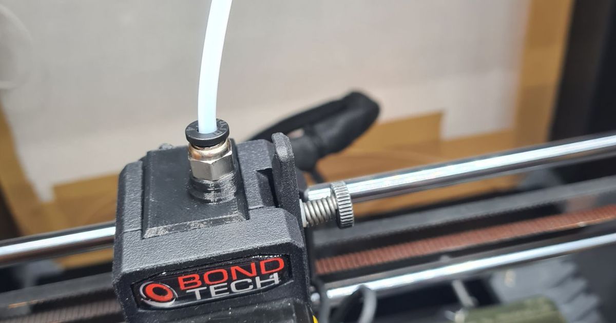 Bondtech Filament Sensor Cover for Bowden Push-Fit-Connector by ...