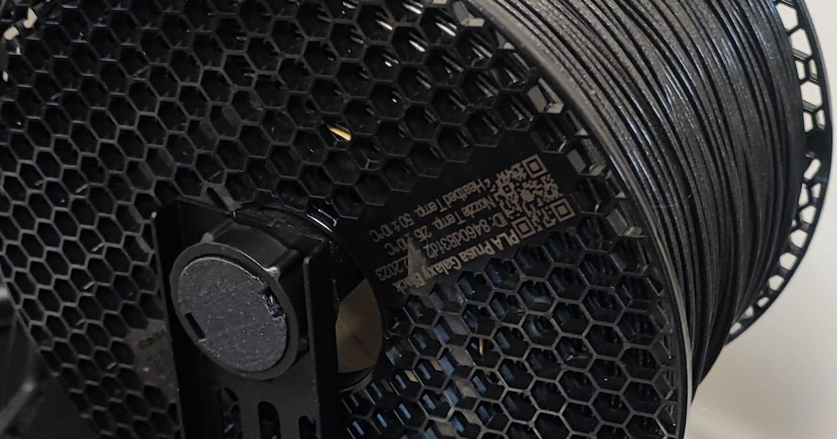 Creality Ender 3 & CR-6 Max Large 2Kg Filament spool holder by David ...