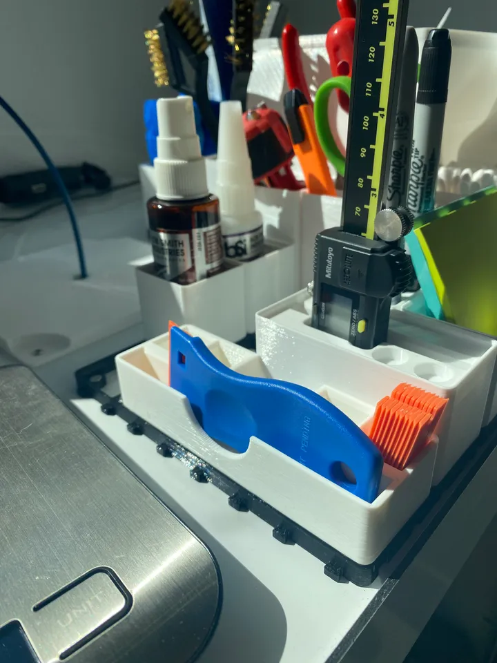 Gridfinity plastic razor holder by schneems | Download free STL model ...