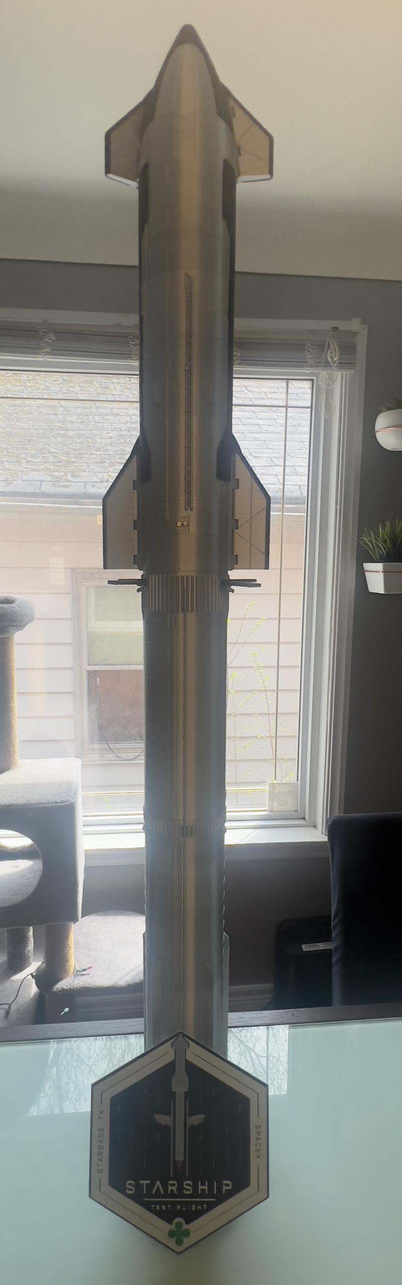 SpaceX Starship Test Flight Patch by J Dubya | Download free STL model ...