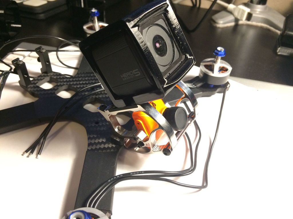 Fast Forward GoPro Session Mount for Armattan Rooster / Chameleon Ti by ...