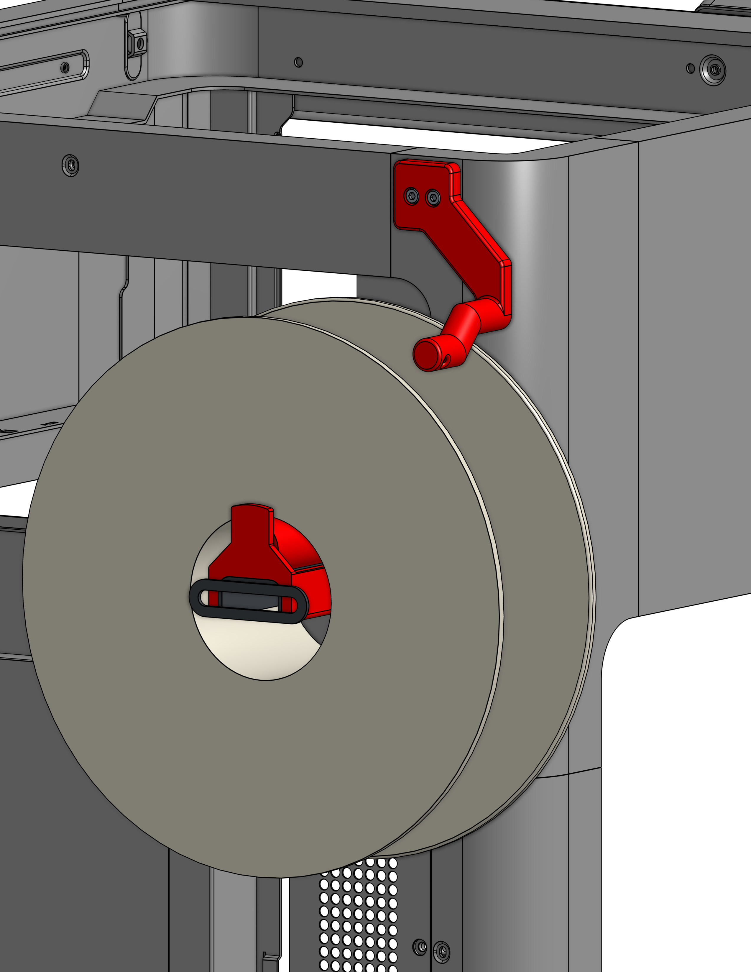 Spool Holder Bambu Lab P1P by GrumpyNinja64 | Download free STL model ...