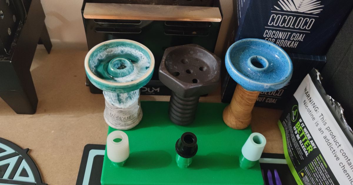 Shisha Bowl Stand by szymon10189 | Download free STL model | Printables.com