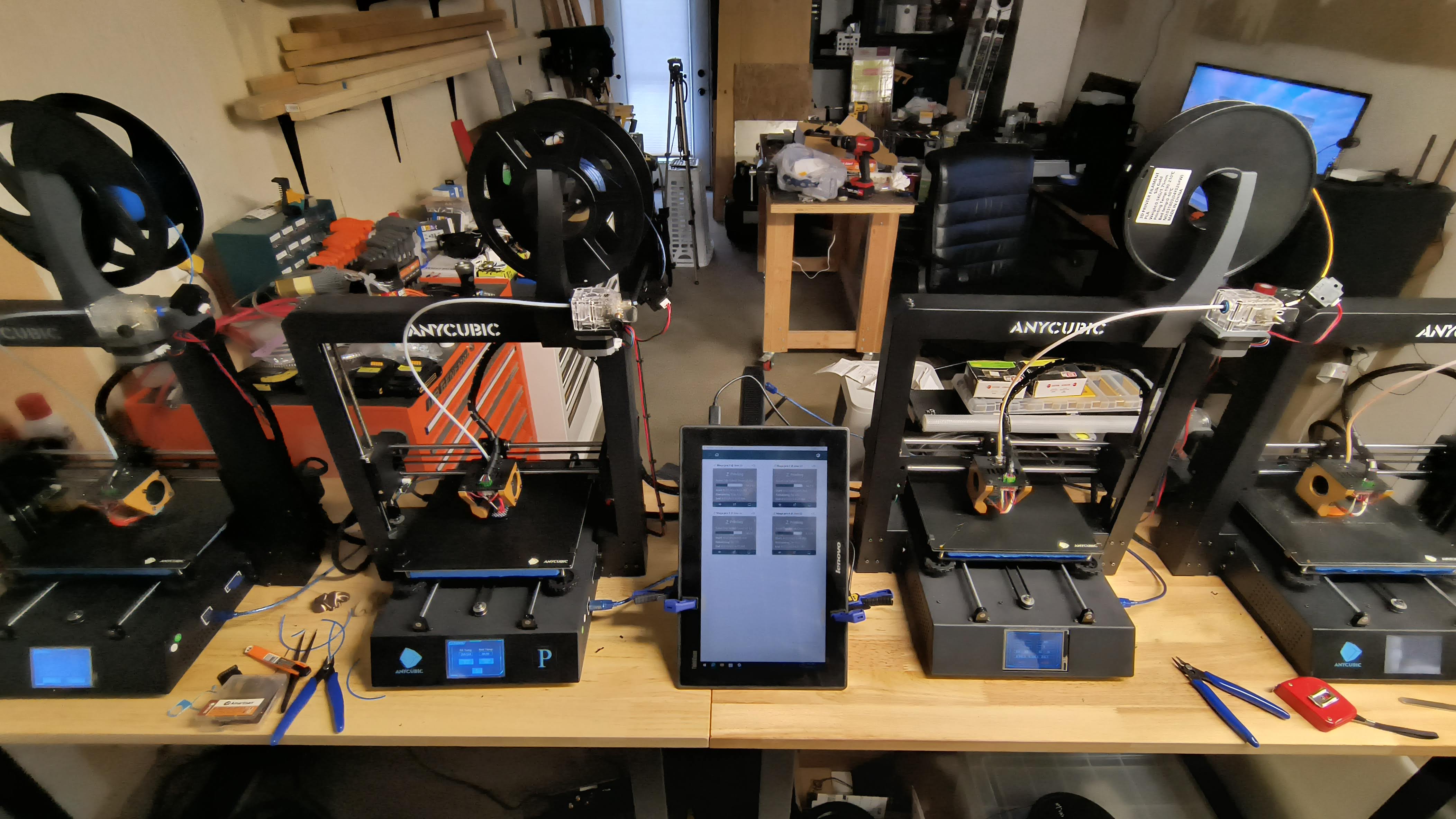 Anycubic Mega Spool & Extruder Top Mount by AlmightyFireFly | Download ...