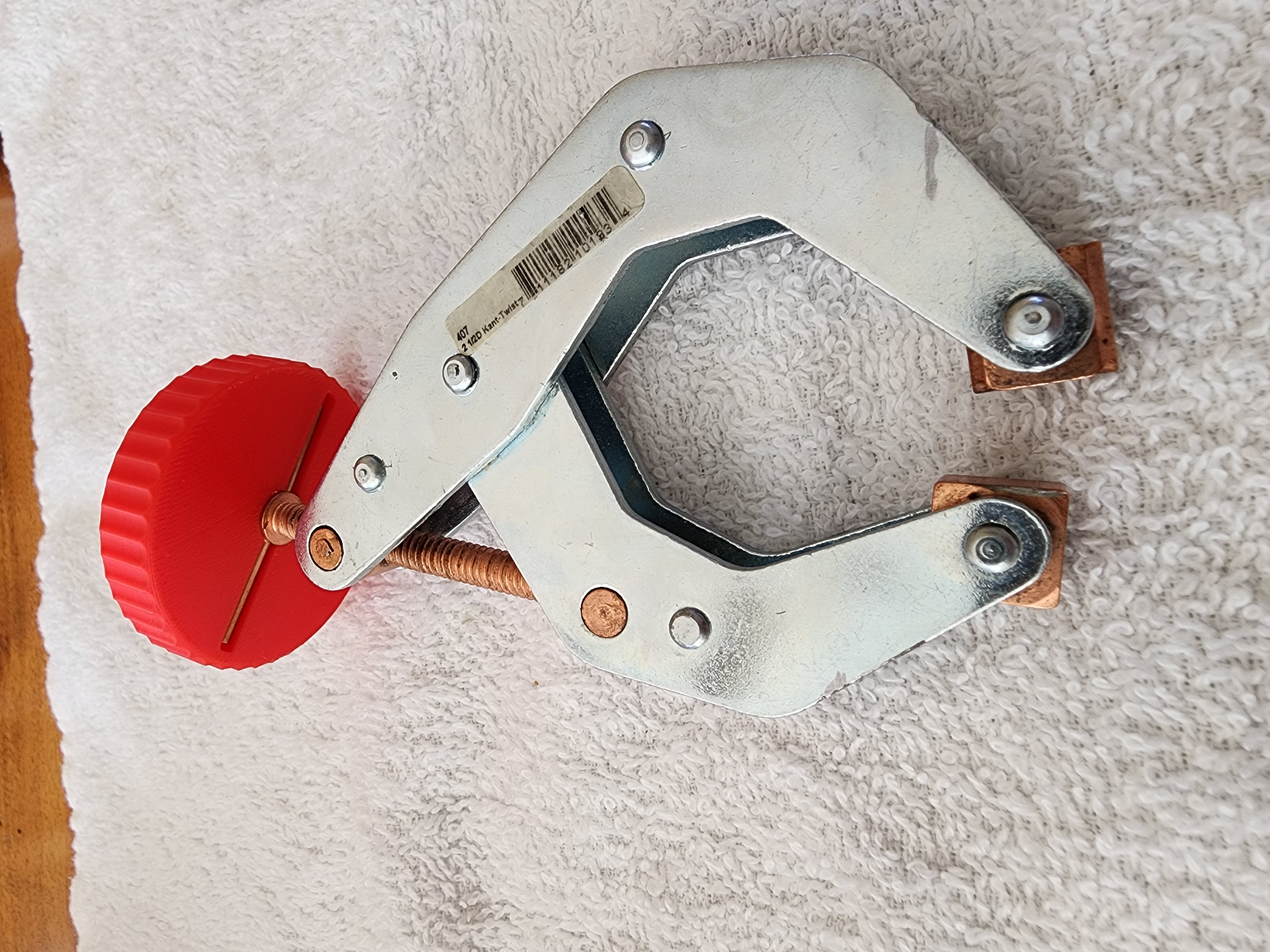 Knob for Kant Twist Clamp by mikegalusha | Download free STL model ...