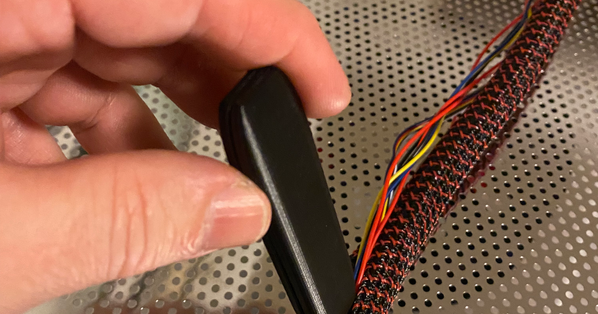 simple wire loom tool by ronjl | Download free STL model | Printables.com