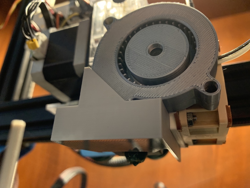 5015/40x0 part/hotend cooling for SV01/03 with BMG/Left extruder by ...