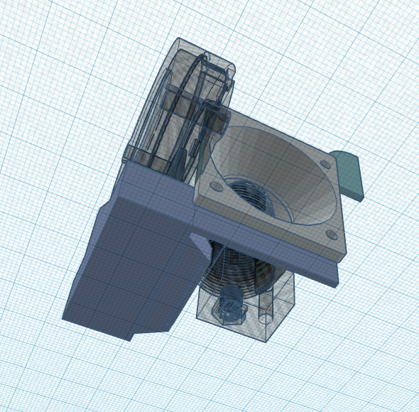 5015/40x0 part/hotend cooling for SV01/03 with BMG/Left extruder by ...