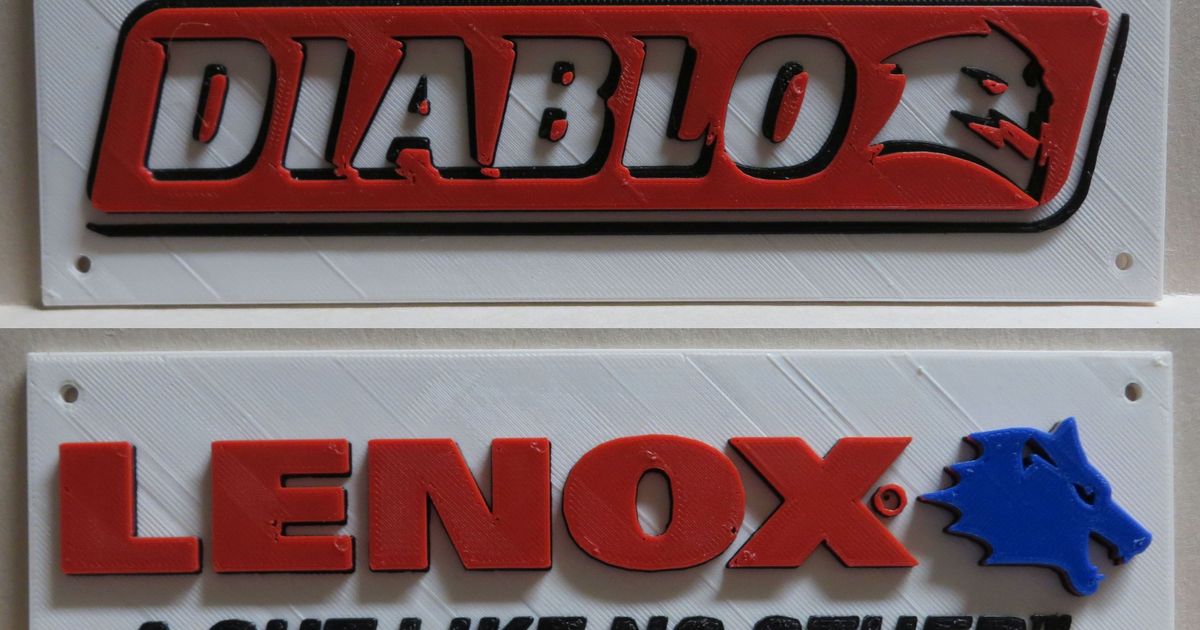 Tool Logos #2 by YumanBeing | Download free STL model | Printables.com